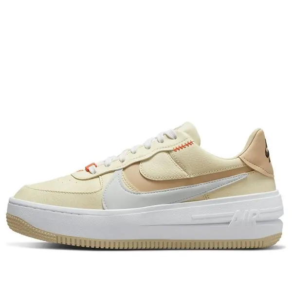 Nike Force 1 Plt.af.orm Sneakers - Yellow/white