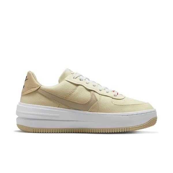 Nike Force 1 Plt.af.orm Sneakers - Yellow/white