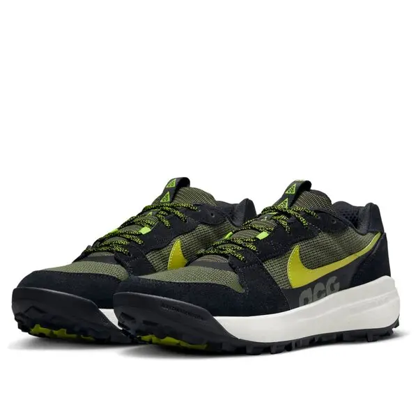 Nike Lowcate "cargo Khaki" Sneakers - Cargo Khaki/moss-black-bright Cactus