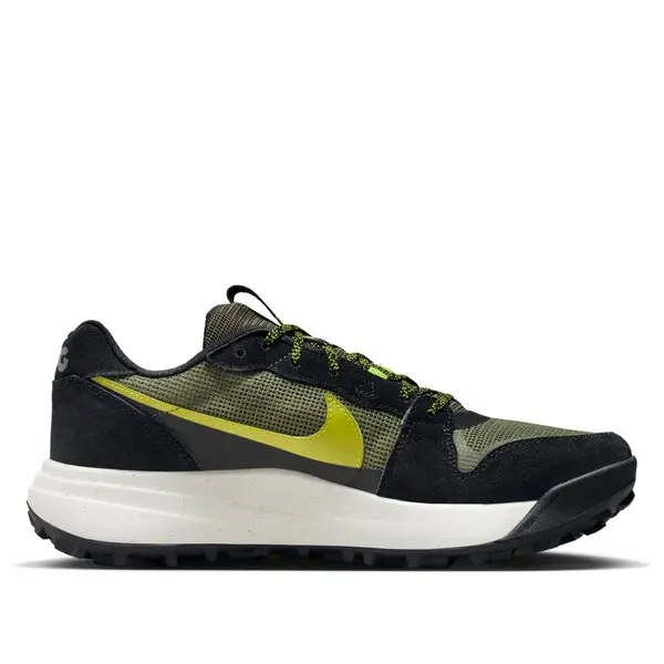 Nike Lowcate "cargo Khaki" Sneakers - Cargo Khaki/moss-black-bright Cactus