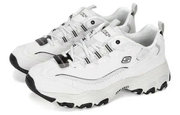 Sketchers D'lites 'white Black - White/black