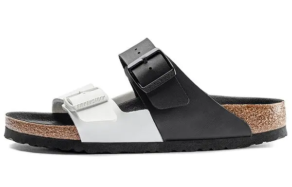 BIRKENSTOCK Arizona Series Sandals - Blackwhitemulti-color