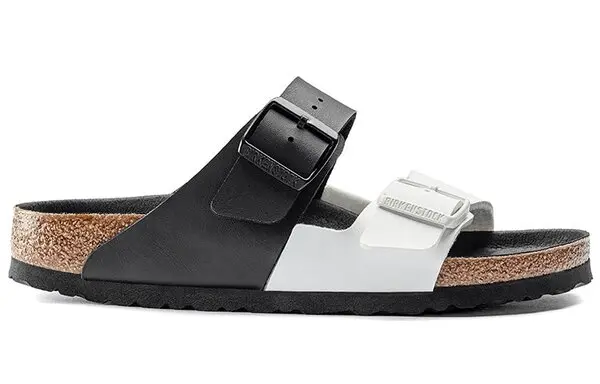 BIRKENSTOCK Arizona Series Sandals - Blackwhitemulti-color