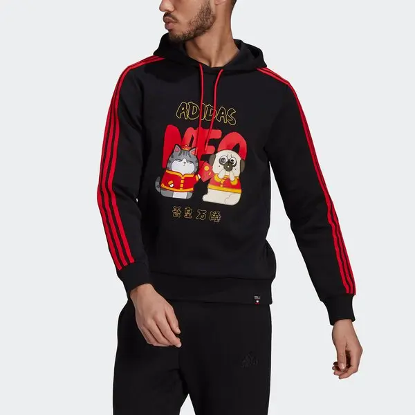 Adidas Neo X Crossover Pullover Hoodie - Black