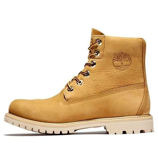 Timberland Collarless Waterproof Boots - Yellow/white