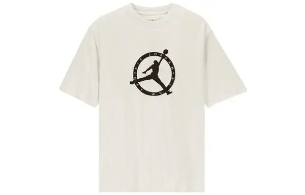 JORDAN X Off-white Mj T-shirt Asia Sizing 'white Black Forest Green - White/black/forest Green