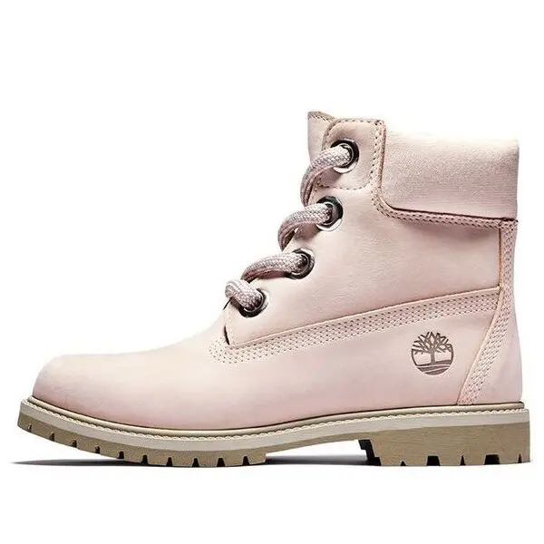 Timberland Heritage 6-inch Waterproof Boots - Pink/beige