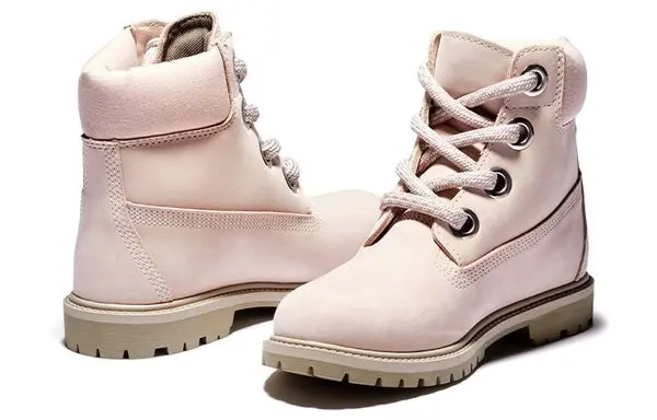 Timberland Heritage 6-inch Waterproof Boots - Pink/beige