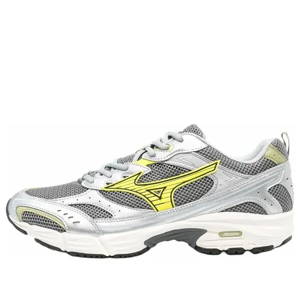 Mizuno Mxr Sneakers - Dark Gray/lime Yellow/metallic Silver