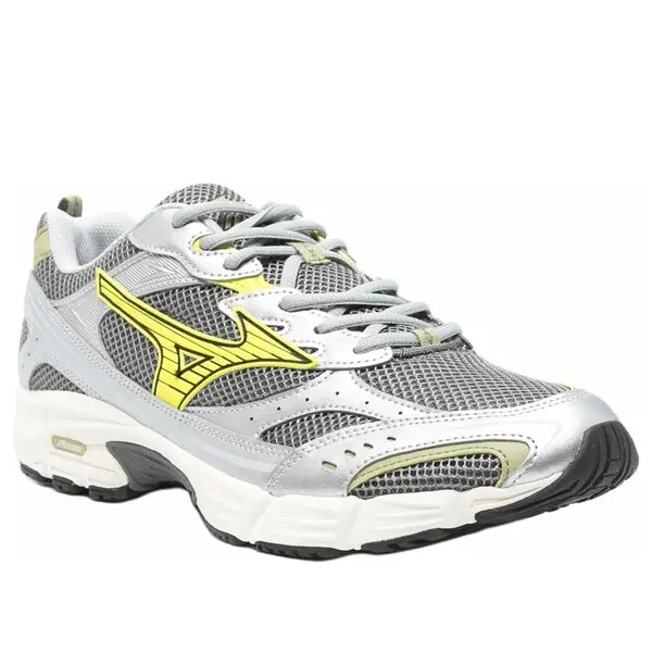 Mizuno Mxr Sneakers - Dark Gray/lime Yellow/metallic Silver