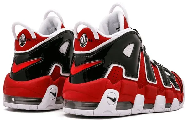 Nike More Uptempo Hoops Pack - Varsity Red/white-black