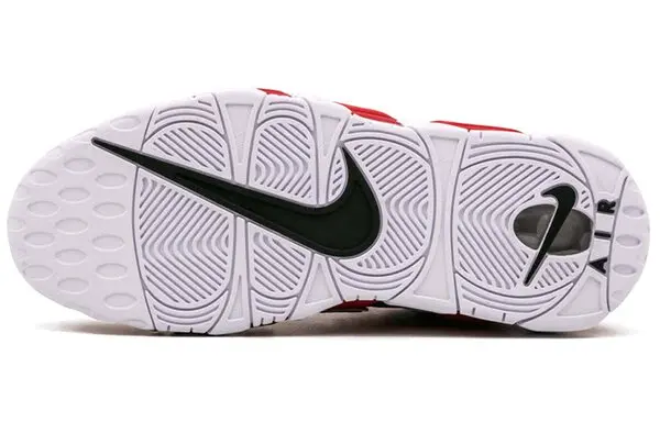 Nike More Uptempo Hoops Pack - Varsity Red/white-black