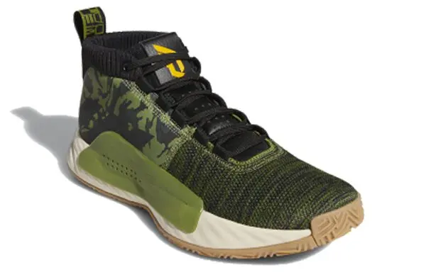 Adidas Dame 5 Gca High-top Athletic Sneakers