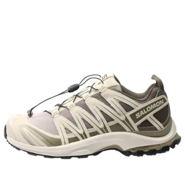 SALOMON Xa Pro 3d Athletic Sneakers - Stone Grey/almilk/black
