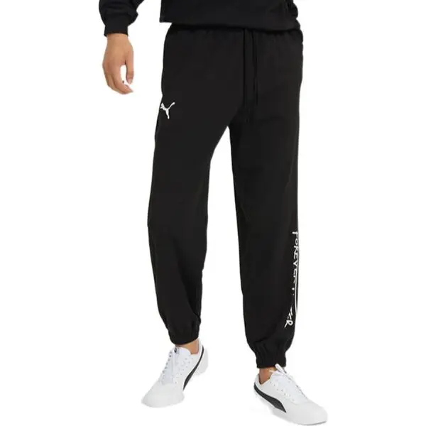 PUMA Graphic Track Pants 'black