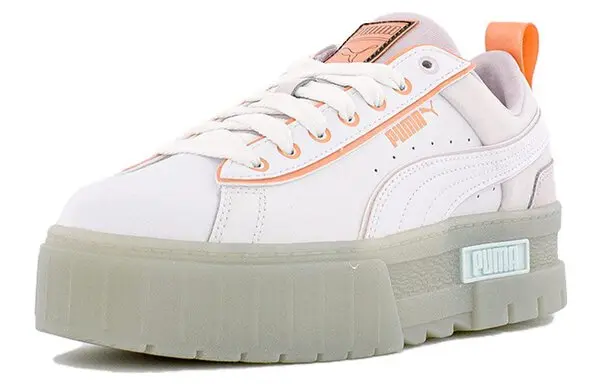 PUMA Mayze Summer Camp Low Top Sneakers - White/purple