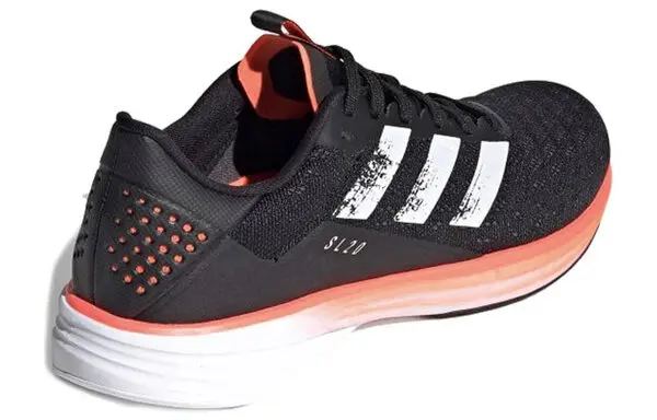 Adidas Sl20 'signal Coral' Running Shoes - Black