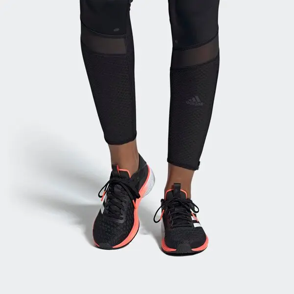 Adidas Sl20 'signal Coral' Running Shoes - Black