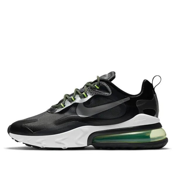 Nike 3m X Air Max 270 React Se "black Reflective Silver - Black/green