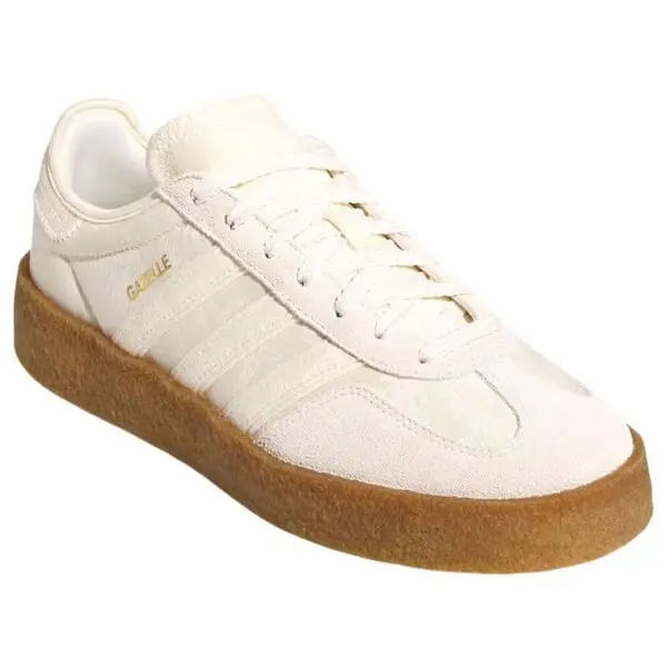 Adidas X Clot Gazelle Crepe Pack Sneakers - Cream White/core White/gold Metallic