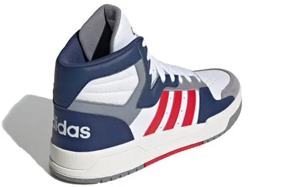 Adidas Entrap Mid High Top Sneakers - Blue/red/white