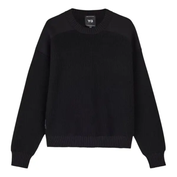 Adidas Y-3 Ut Knit Crew Sweater - Black
