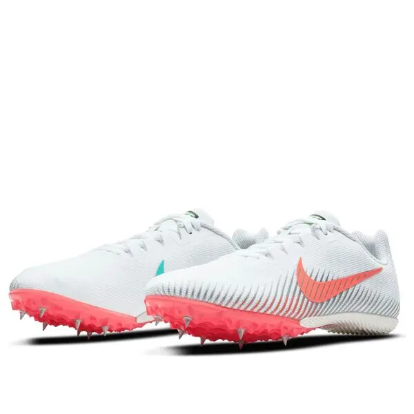 Nike Zoom Rival M Spikes - White/red/blue