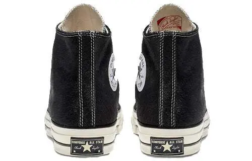 CONVERSE Chuck 70 Hi Pony Hair Sneakers - Black