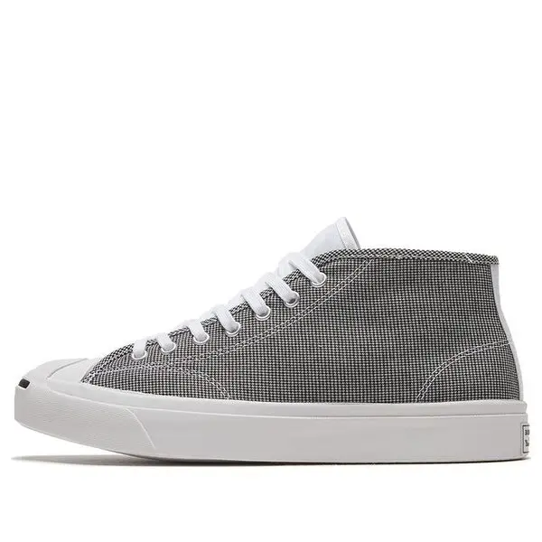 CONVERSE Jack Purcell Mid Top Sneakers - Grey/white