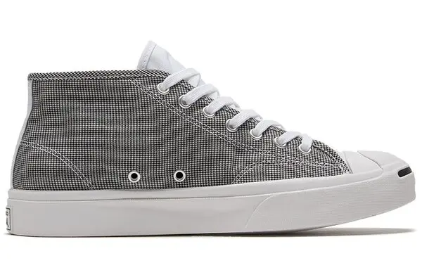 CONVERSE Jack Purcell Mid Top Sneakers - Grey/white