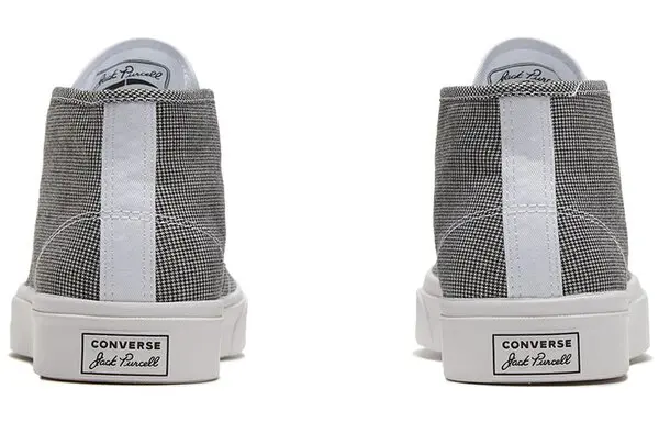 CONVERSE Jack Purcell Mid Top Sneakers - Grey/white