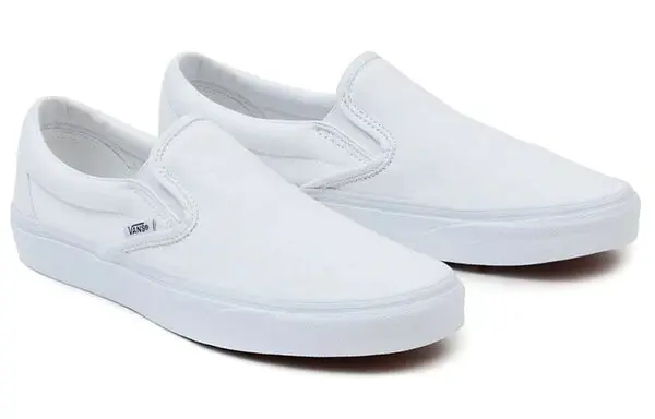 VANS Classic Slip-on Checkerboard - White