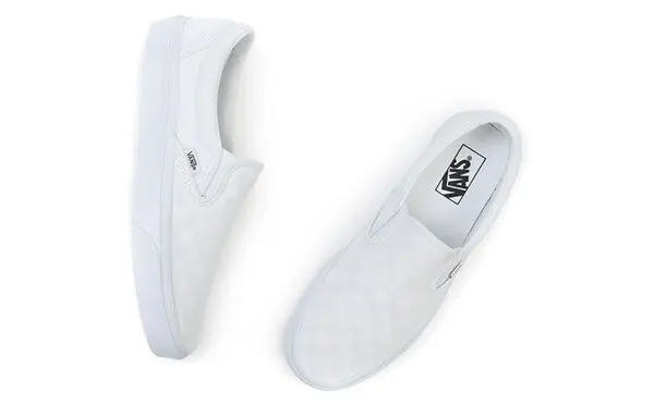 VANS Classic Slip-on Checkerboard - White