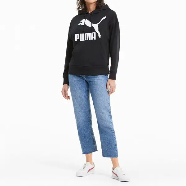 PUMA Classics Logo Printing Hoodie - Default Color