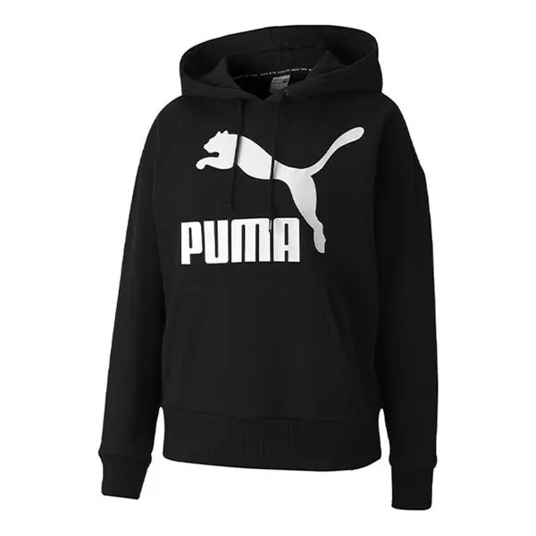 PUMA Classics Logo Printing Hoodie - Default Color