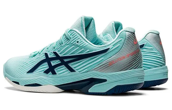 Asics Solution Speed Ff 2 Tennis Shoes - Blue
