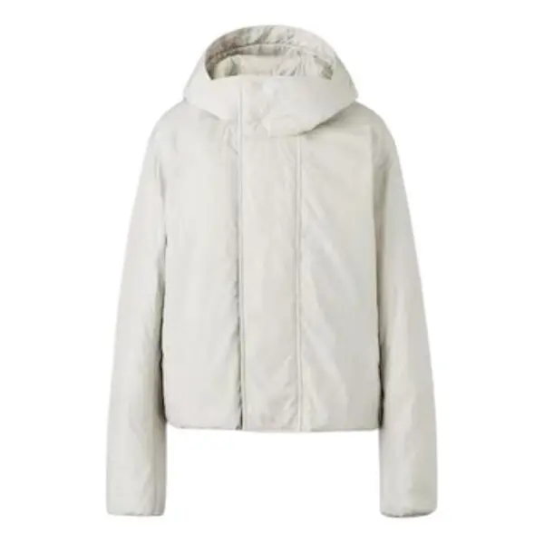 Uniqlo Pufftech Parka With High-performance Padding - Light Grey