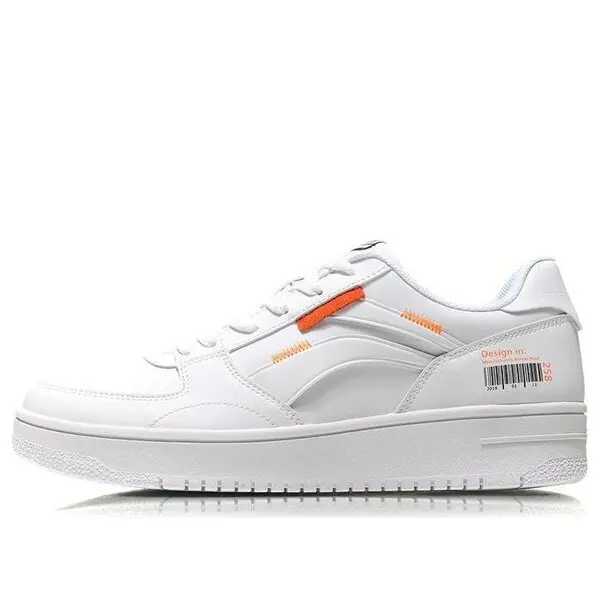 LI-NING Classic Leisure Low Top Sneakers - Whiteorange