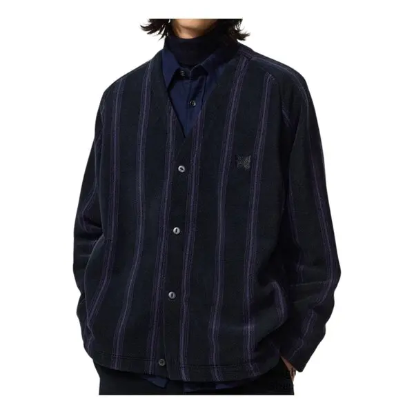 Uniqlo Needles Oversized Striped Cardigan