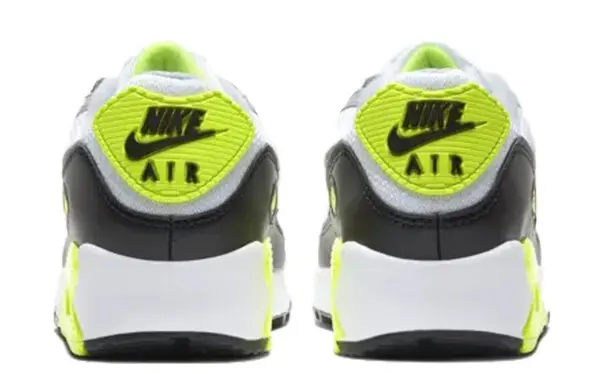 Nike Max 90 'volt' Sneakers - White/particle Grey/black