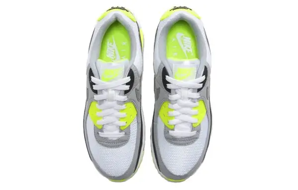 Nike Max 90 'volt' Sneakers - White/particle Grey/black