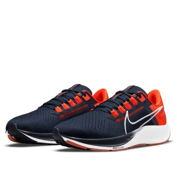 Nike Nfl X Air Zoom Pegasus 38 Chicago Bears Athletic Sneakers - Blue/orange/white