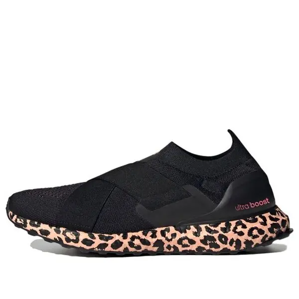 Adidas Ultraboost Slip-on Dna "leopard Print - Black