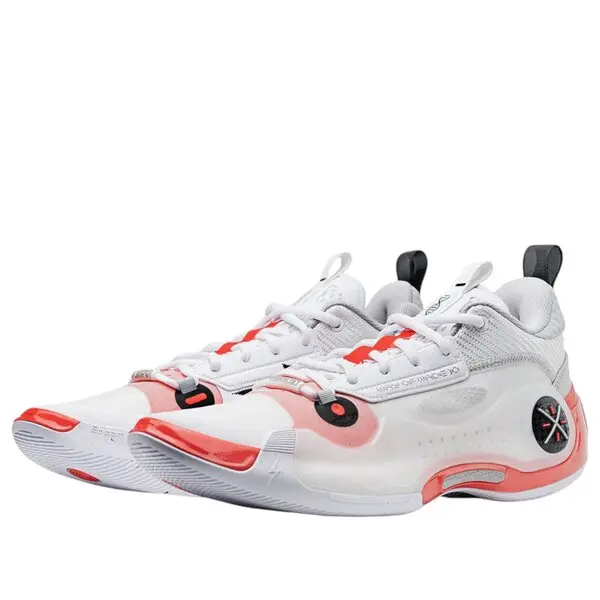 LI-NING Way Of Wade Low 'overtown' Sneakers - White/red
