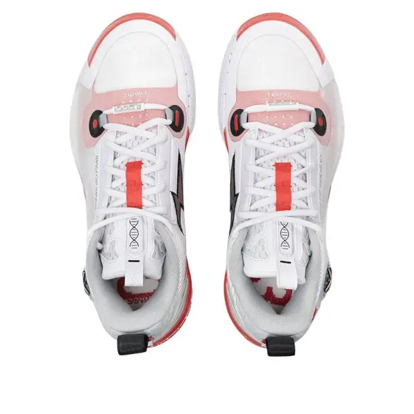LI-NING Way Of Wade Low 'overtown' Sneakers - White/red