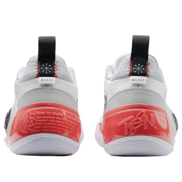LI-NING Way Of Wade Low 'overtown' Sneakers - White/red