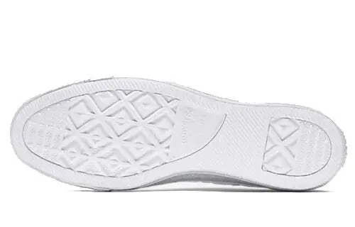 CONVERSE X Miley Cyrus Chuck Taylor All Star Silver Glitter Low Top Sneakers - White