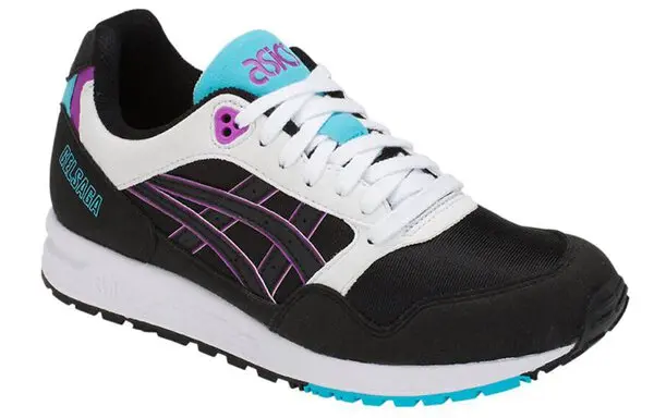 Asics Gel Saga " Orchid" Low Top Sneakers - Black