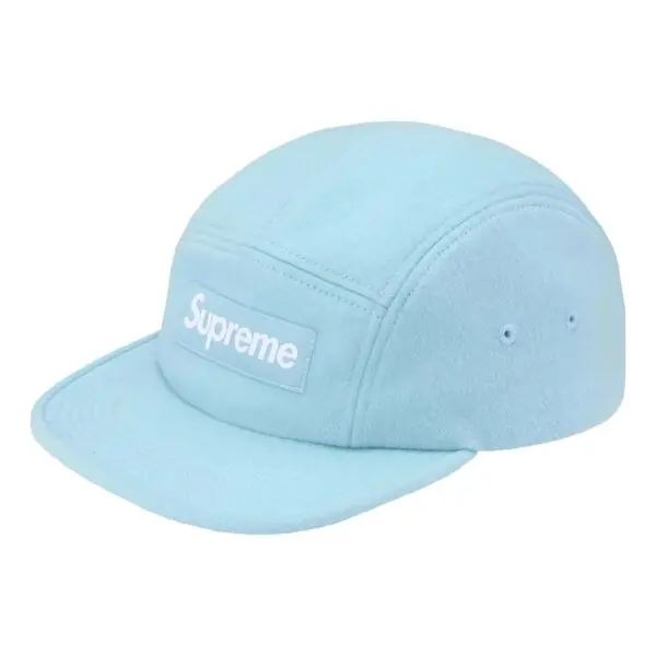 Supreme Fw25 Wool Camp Cap - Light Blue