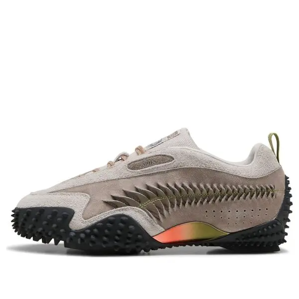 PUMA X Aries Mostro "tan Suede" Sneakers - Tan/cream/black